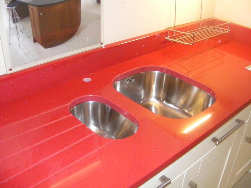 Technistone-red-quartz - Granite worktops, Quartz worktops , Donegal ...